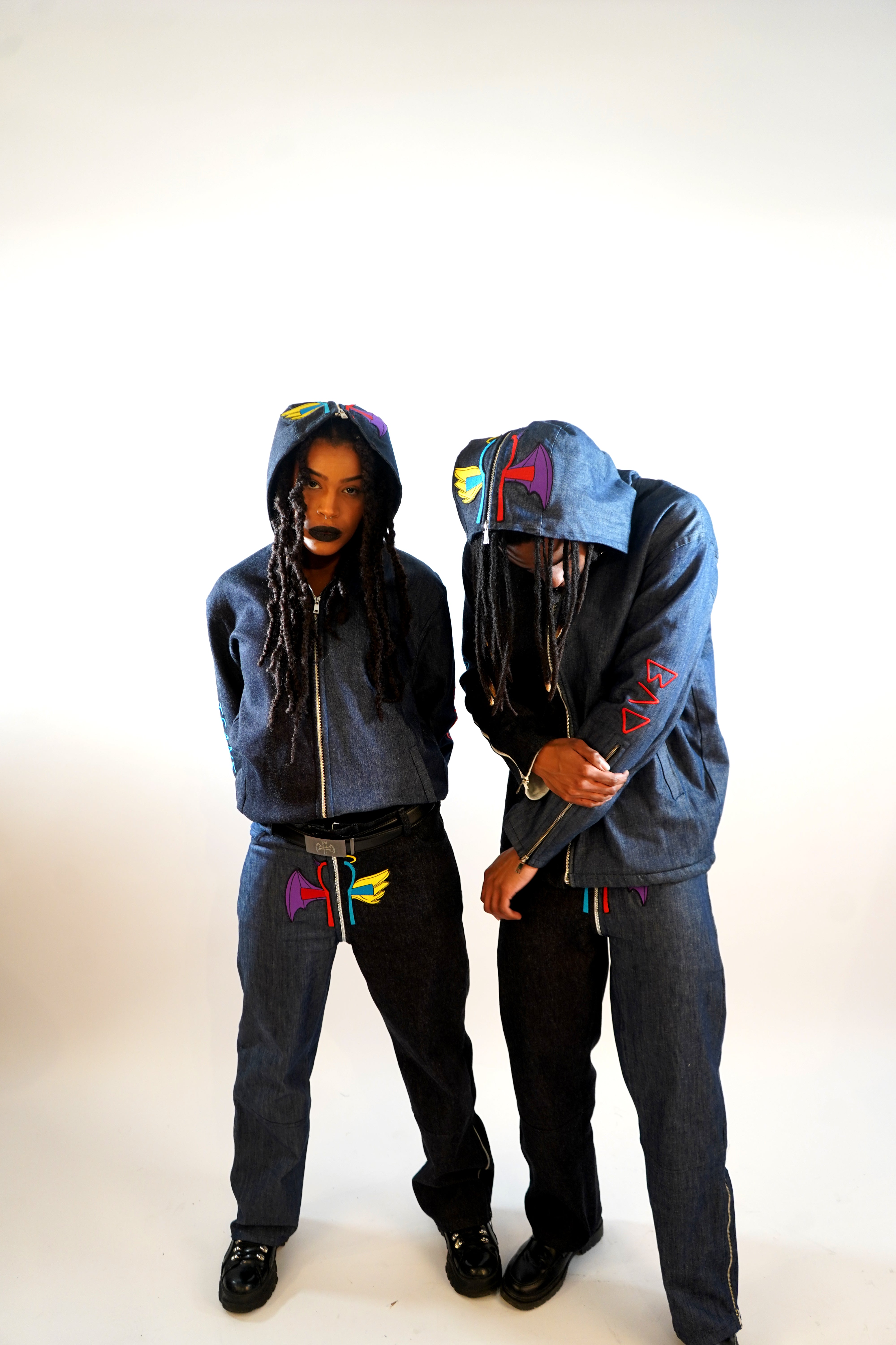 Denim zipped pieces – Bad Jeans